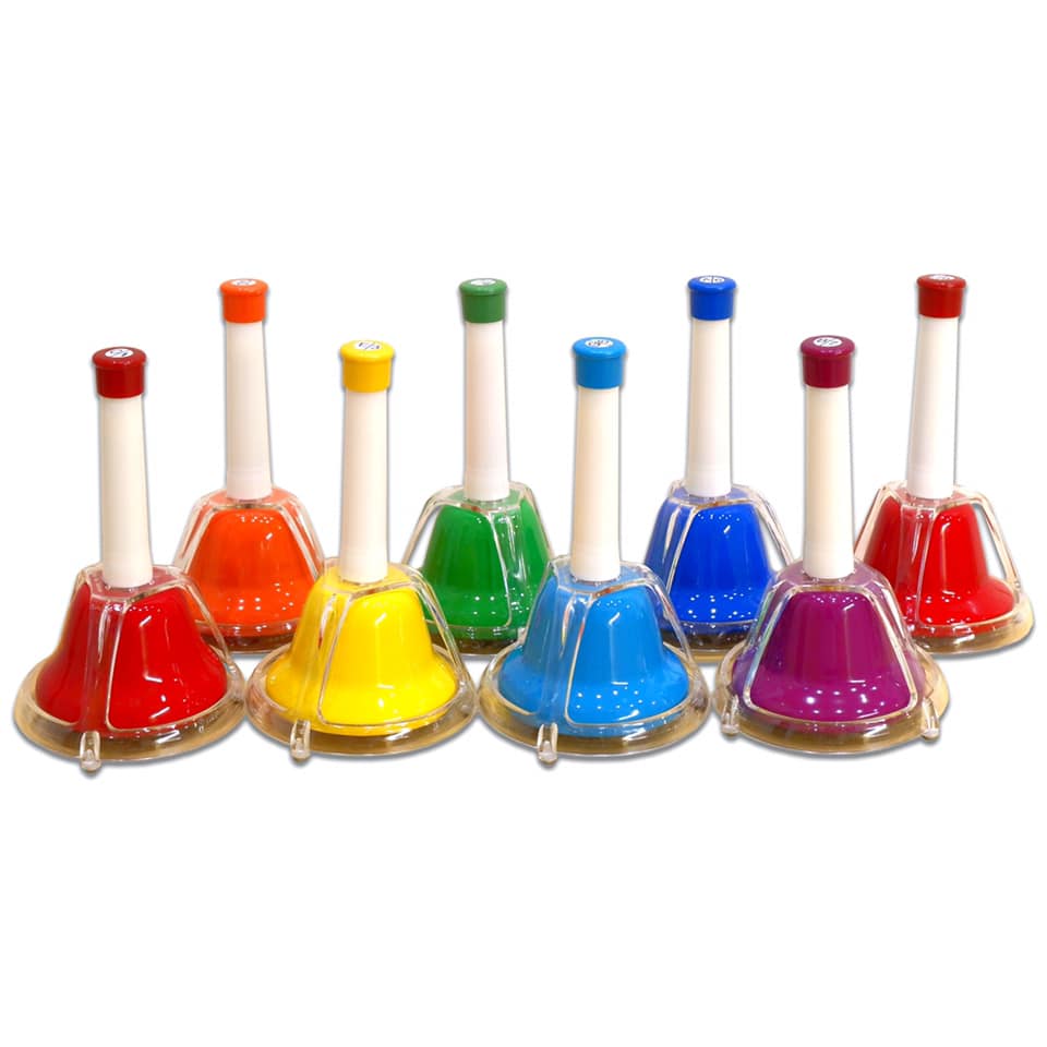 Package B: Rainbow Combined Bells (8 notes) + Rainbow Music Score (Boo ...